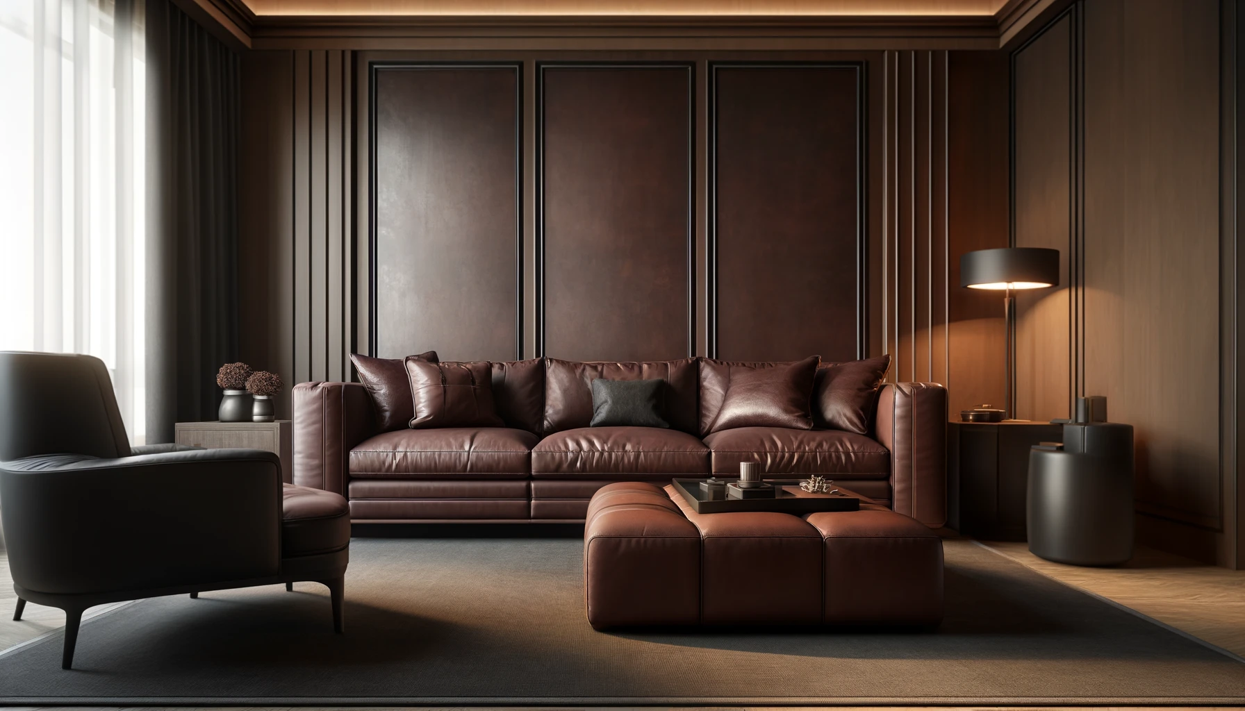 Elevate Your Space with Leather in Interior Design | Leatherly